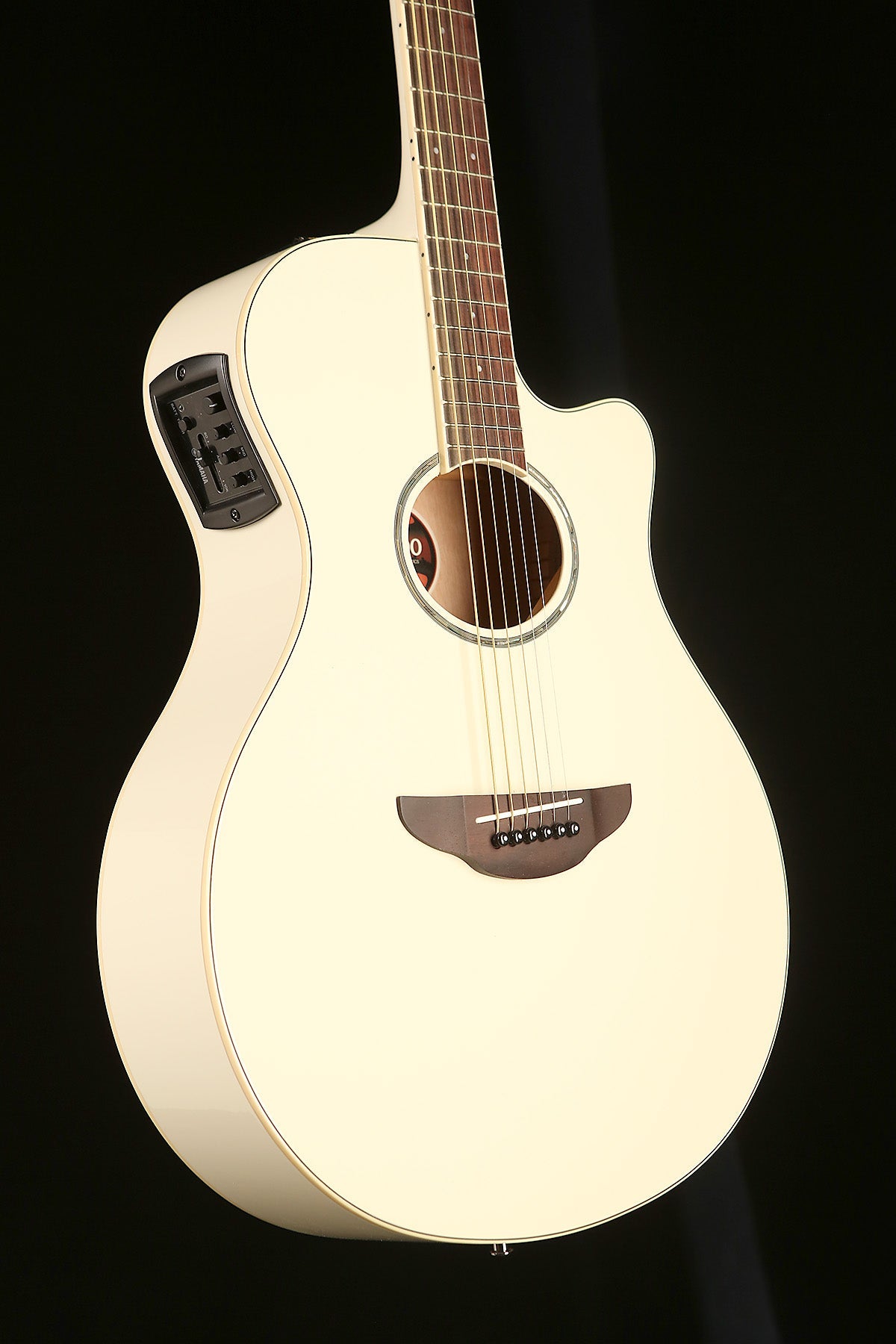 Yamaha APX600 'Vintage White' Acoustic Electric Guitar - Acoustic Centre