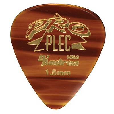D'Andrea 351 1.5mm Pro Plec Guitar Picks – 6-Pack | Premium Shell ...
