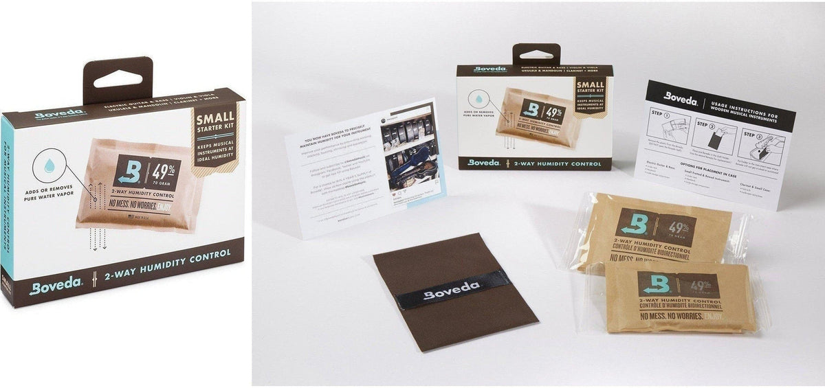 Boveda Small Instrument Humidity Starter Kit | Acoustic Centre
